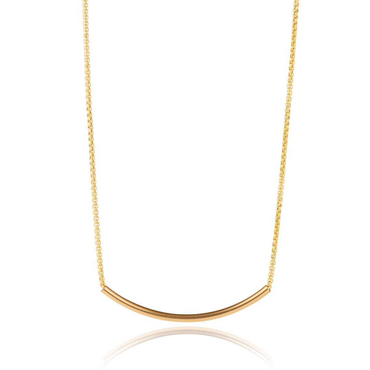 14kt GoldFill Crescent Pendant – Design Lane